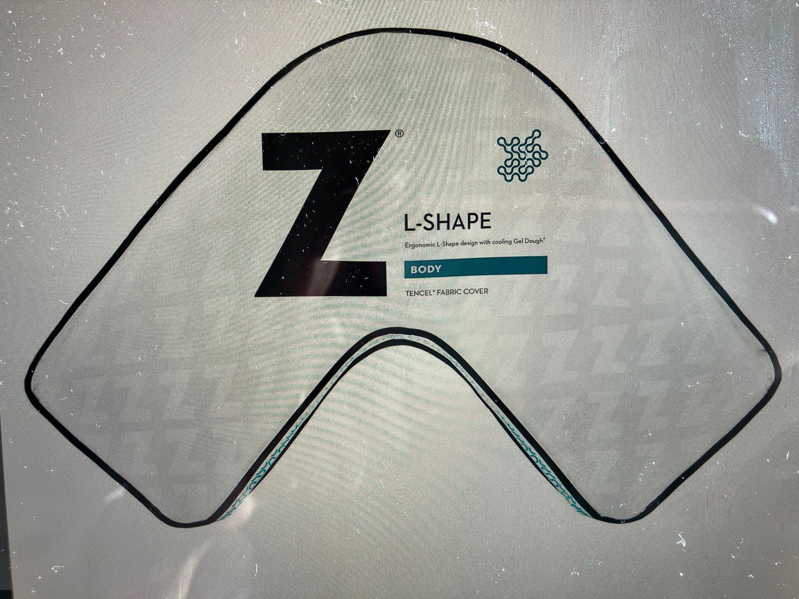 MALlshape L-Shape Memory Gel Pillow